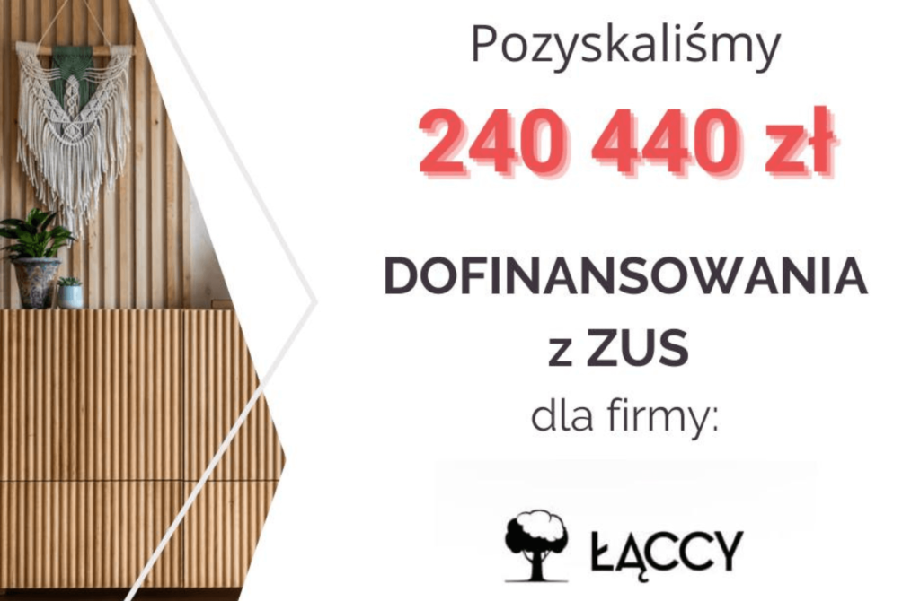Łąccy - Bezzwrotna dotacja ZUS - Poprawa BHP
