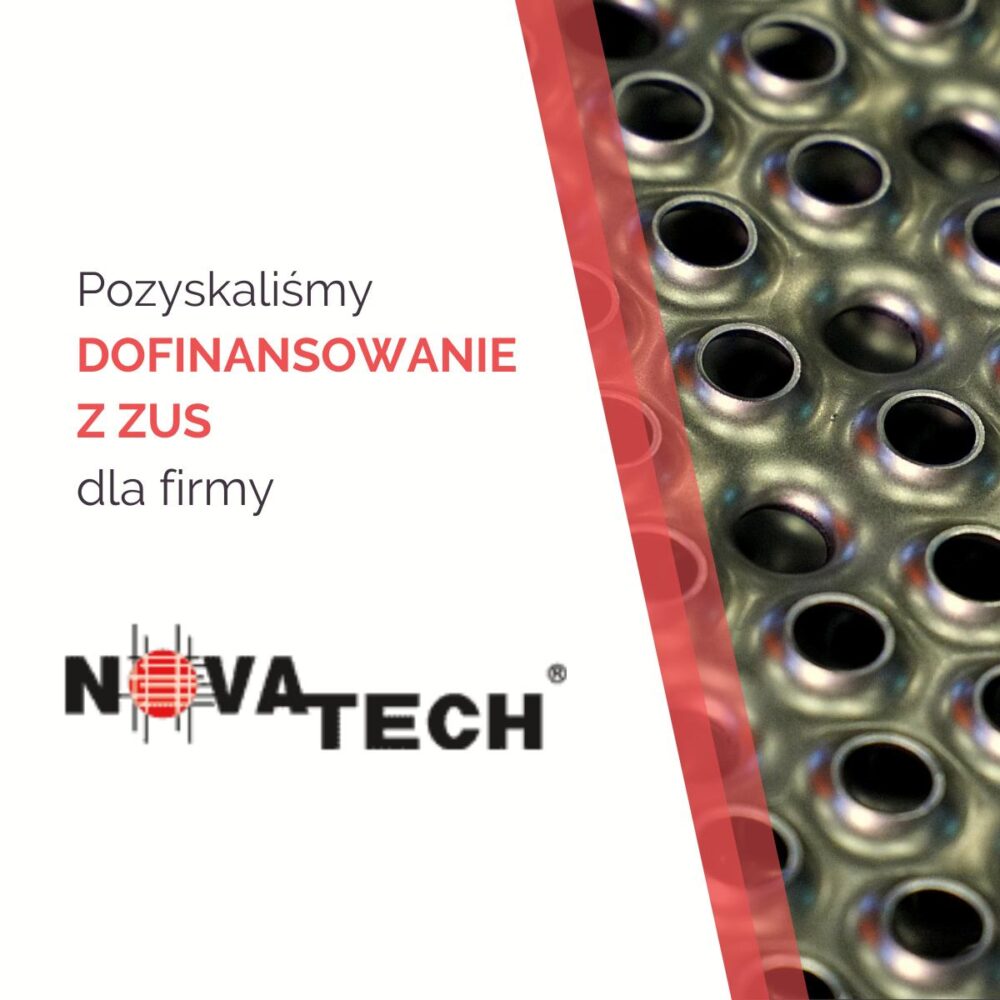 Nova-Tech - Dofinansowanie ZUS